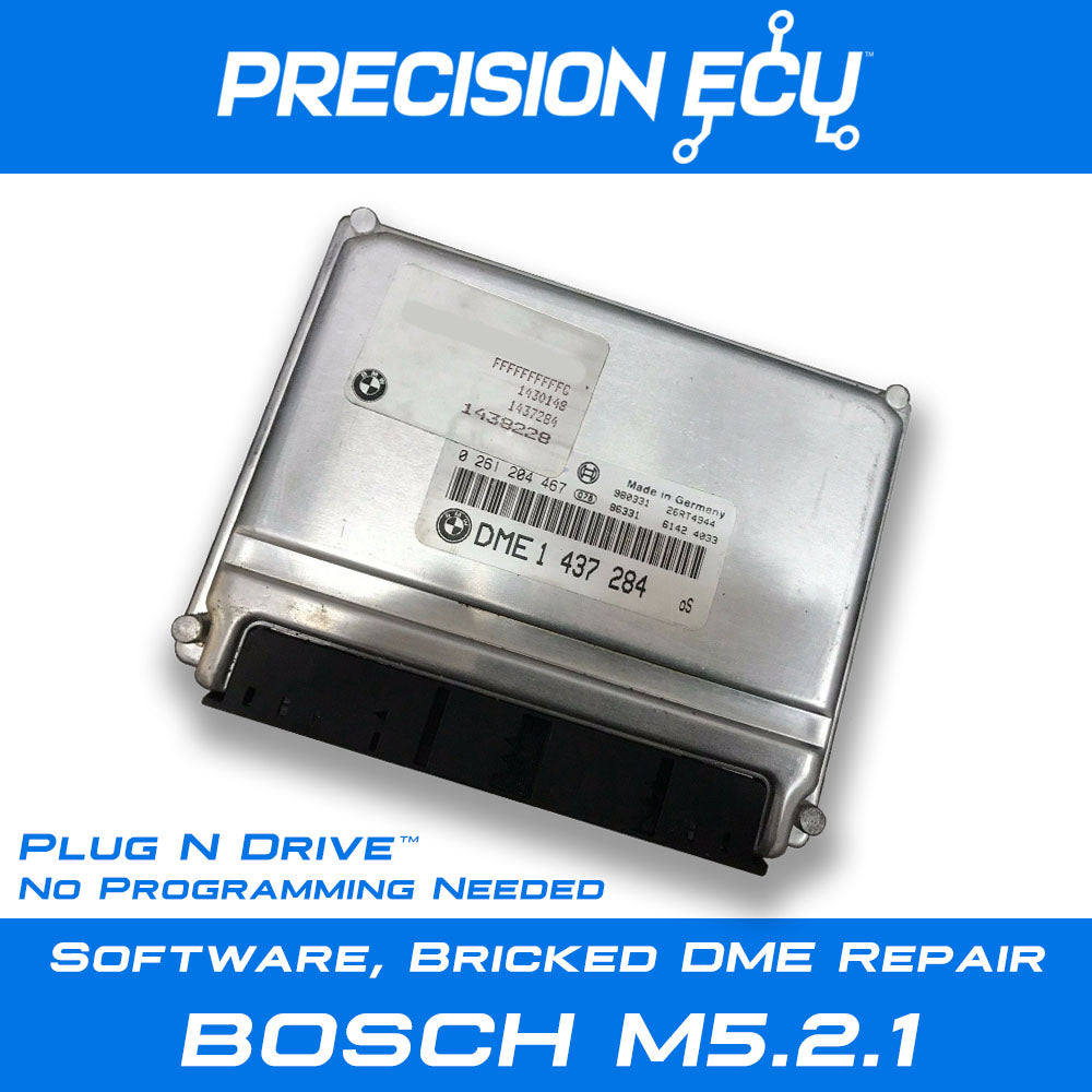 1996-2001 BMW 540i 740i 750i M5.2.1 Bricked DME Repair Plug n' Drive ...