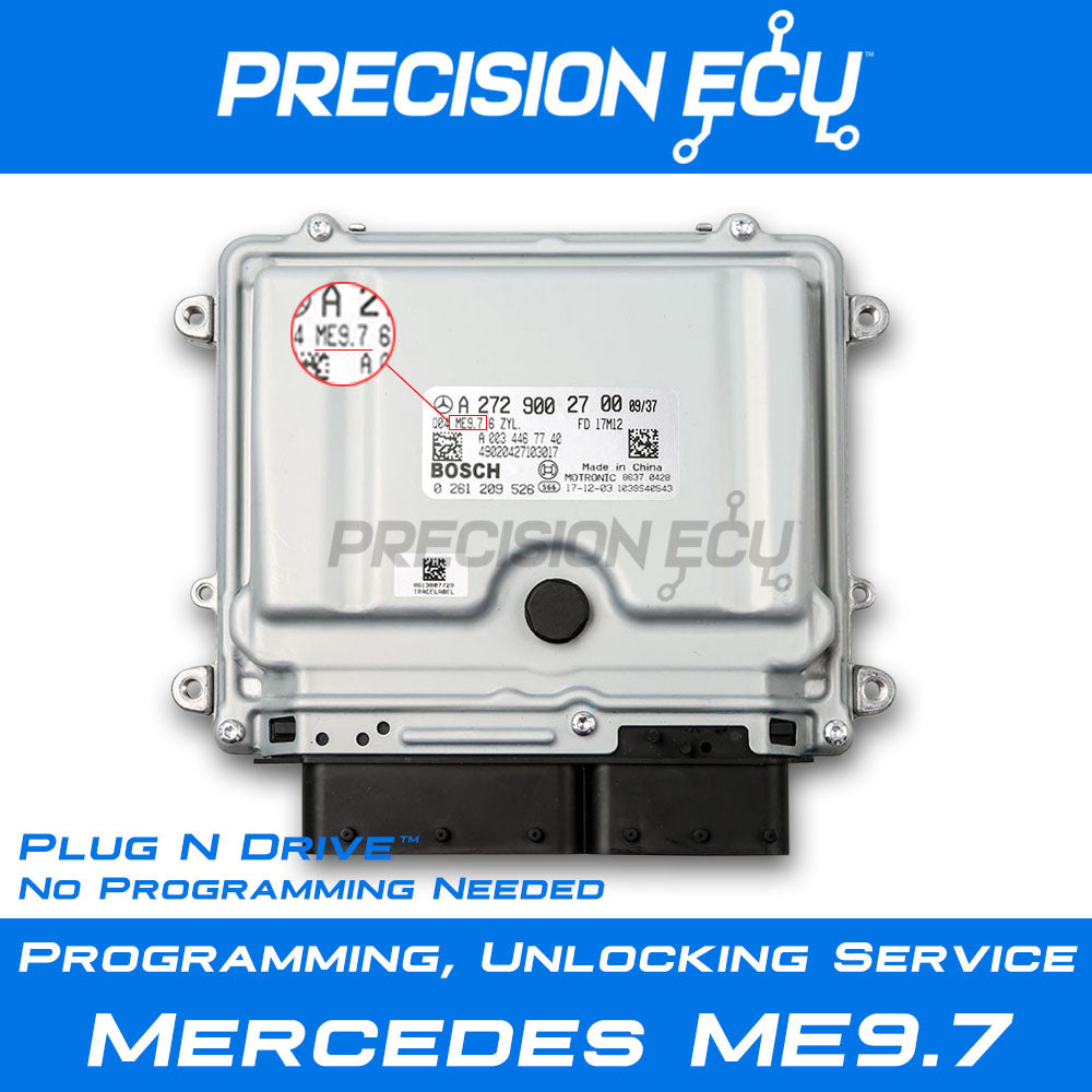 Mercedes ME9.7 / Used ECM Programming or Unlocking Service — Precision ECU